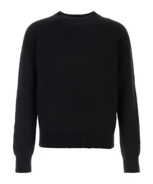 Dries Van Noten Long-sleeved Sweater - Black