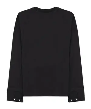 DIESEL® T-kristian Long-sleeved T-shirt - Black