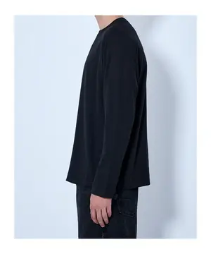 DIESEL® T-kristian Long-sleeved T-shirt - Black