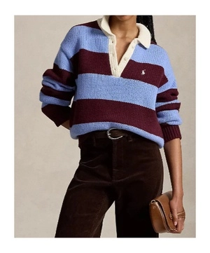Polo Ralph Lauren Striped Rugby Polo Sweater