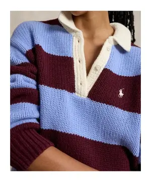 Polo Ralph Lauren Striped Rugby Polo Sweater