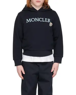 Moncler Embroidered Logo Hoodie