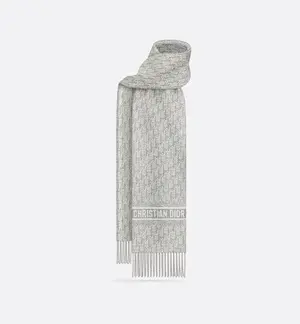 Dior Oblique Natte Scarf