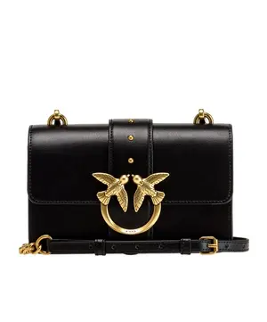 Pinko Flip Shoulder Bag - Black