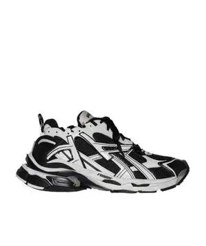 Balenciaga Runner Lace-up Sneakers - White/black