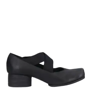 UMA WANG Square-toed Ballet Shoes - Black