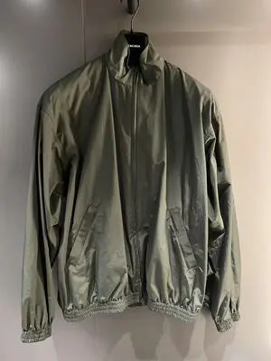 Balenciaga Tape Logo High-neck Jacket
