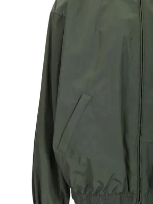 Balenciaga Tape Logo High-neck Zip-up Jacket - No