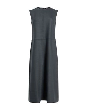 Fabiana Filippi Midi Dress In Viscose, Polyamide, And Elastane - Grey