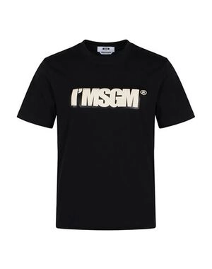MSGM T-shirt Size Cotton - Black