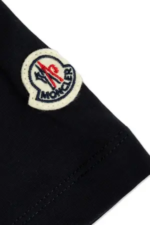 Moncler Logo Printed Crewneck T-shirt