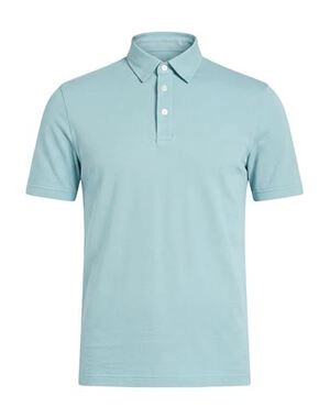 Fedeli Polo Shirt Size Cotton - Sky Blue