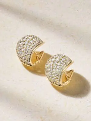 Fernando Jorge 18-karat And Diamond Earrings - Gold