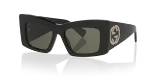 Gucci Gucci Tortoiseshell D-Frame Sunglasses Noir