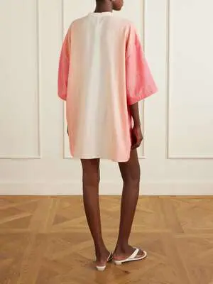MARRAKSHI LIFE Striped Cotton Coverup
