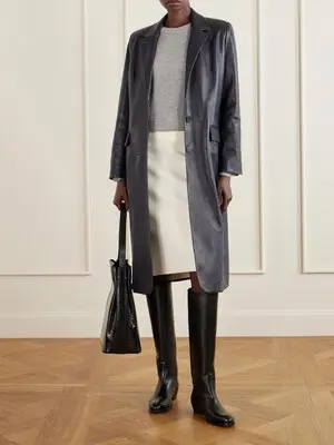 JUDE Den Leather Knee High Boots