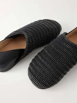 JW Anderson Woven Leather Mules