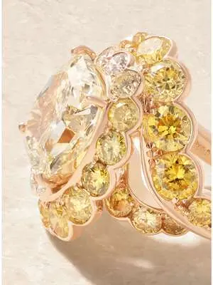 DAVID MORRIS Maelstrom 18-karat Diamond Ring