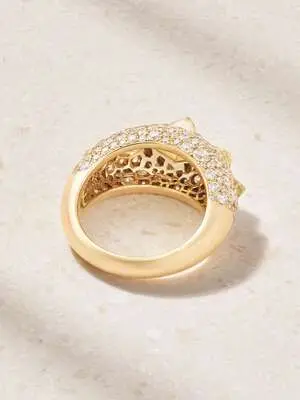 De Beers Talisman 18-karat Diamond Ring
