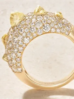 DE BEERS LONDON De Beers Talisman 18k Diamond Ring