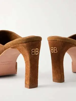 Balenciaga Fargo Suede Mules
