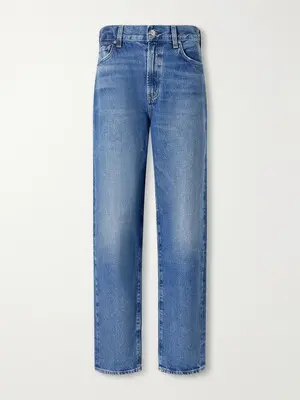 Citizens Of Humanity The Taper Jean Mid-rise Straight-leg Jeans - Blue