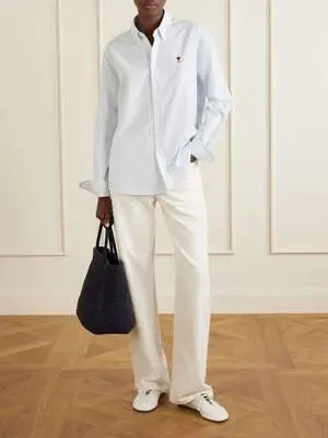 AMI Paris Mid-rise Wide-leg Jeans