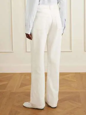 AMI Paris Mid-rise Wide-leg Jeans