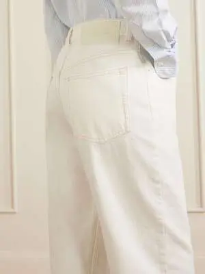 AMI Paris Mid-rise Wide-leg Jeans