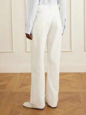 AMI Paris Mid-rise Wide-leg Jeans