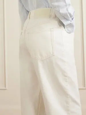 AMI Paris Mid-rise Wide-leg Jeans