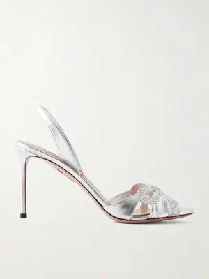 Aquazzura Metallic Sandals For Women