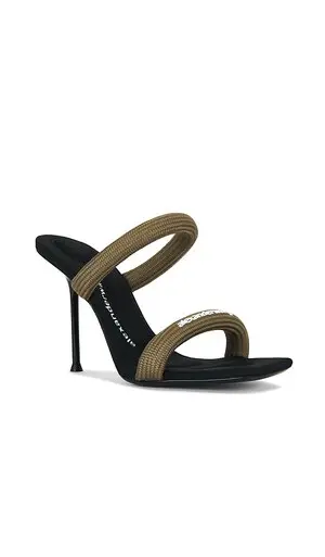Alexander Wang Julie Tubular Webbing Sandal - Burnt Sage