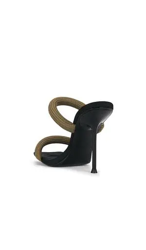 Alexander Wang Julie Tubular Webbing Sandal - Burnt Sage