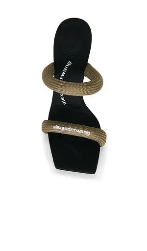 Alexander Wang Julie Tubular Webbing Sandal - Burnt Sage