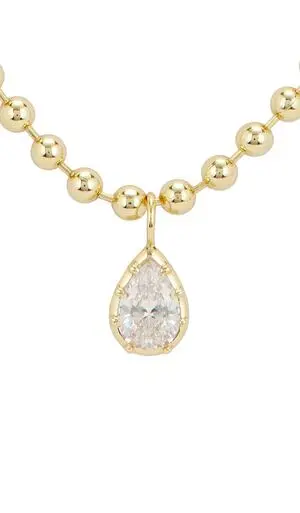 Lili Claspe Cleo Necklace In Metallic
