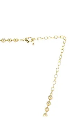Lili Claspe Cleo Necklace In Metallic