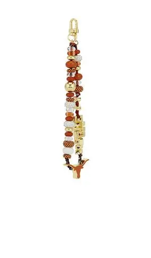 Baublebar University Of Texas At Austin Beaded Phone Strap In Orange