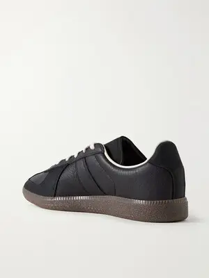 ADIDAS ORIGINALS Hartcopy Bw Army Leather Low Top Sneakers - Black