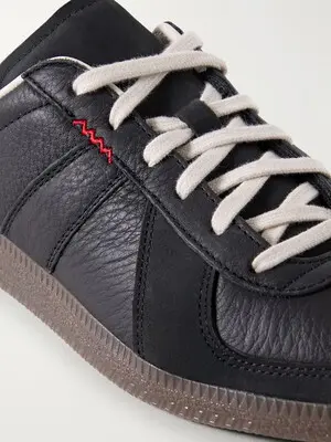 ADIDAS ORIGINALS Hartcopy Bw Army Leather Low Top Sneakers - Black