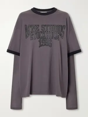 Acne Studios Ribbed T-shirts For Women