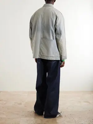 Kapital Liberty Striped Denim Overshirt