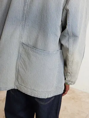 Kapital Liberty Striped Denim Overshirt