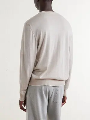 JAMES PERSE Cashmere Crew Neck Sweater