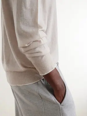 JAMES PERSE Cashmere Crew Neck Sweater
