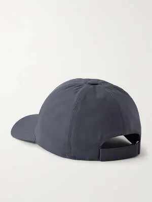 Brioni Logo-embroidered Shell Baseball Cap