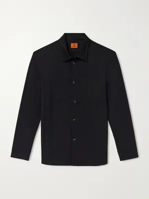 Barena Venezia Virgin Wool Overshirt - Black