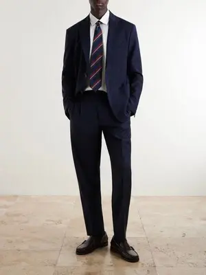 Barena Venezia Virgin Wool Suit Jacket - Blue