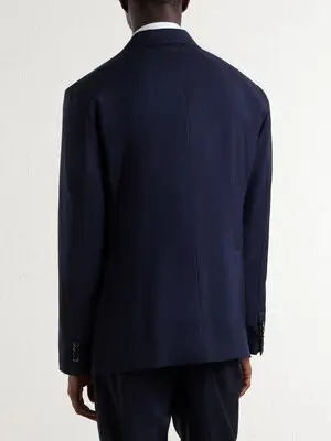 Barena Venezia Virgin Wool Suit Jacket - Blue