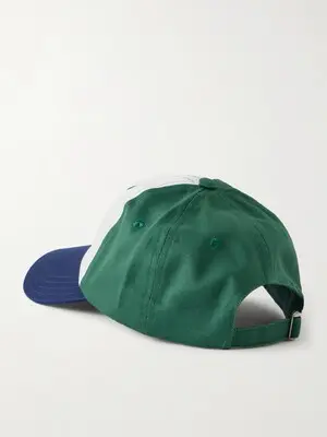 DRAKE'S Color-block Cotton Baseball Cap